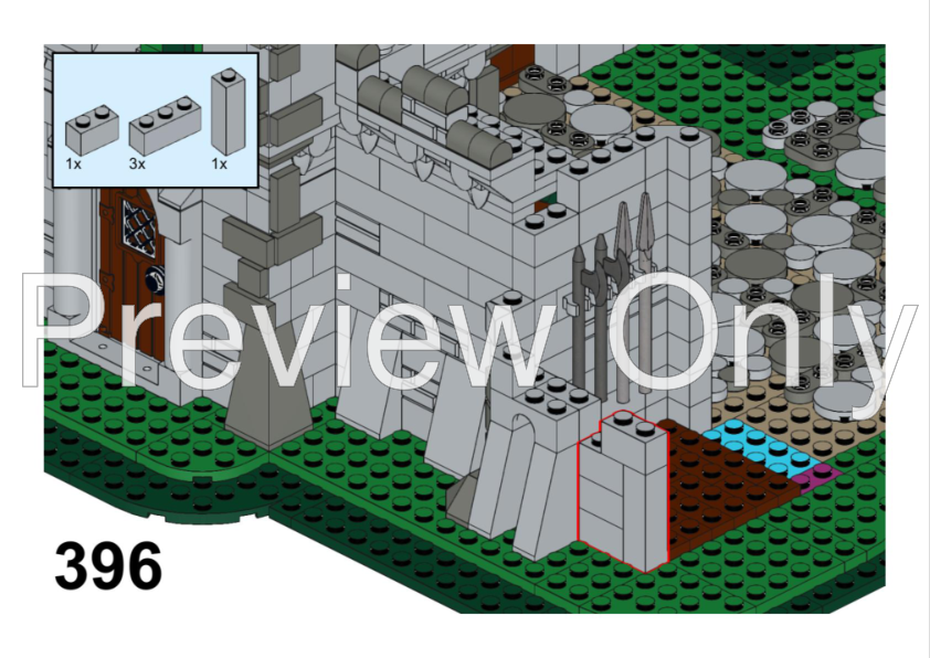 LEGO MOC-241818 Green Dragon Knights' Castle by Cegeha Elbe ...