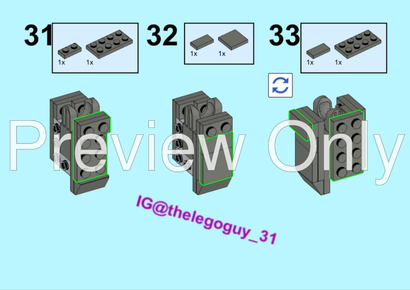 LEGO MOC-242296 TF-009-016 Transformers G1 Combiners (8 in 1 Bundle ...