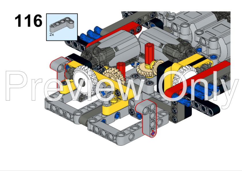 LEGO MOC RC Tank (M270 MLRS) by mechahn | Rebrickable - Build with LEGO
