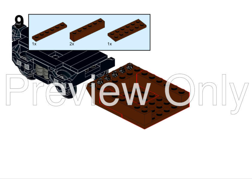 LEGO MOC Italian Old Style Cargo Train by Handers | Rebrickable - Build ...