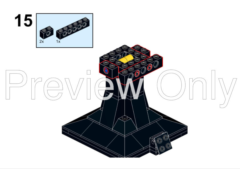 LEGO MOC-242802 Cylon Helmet by Double_U_Bricks | Rebrickable - Build ...