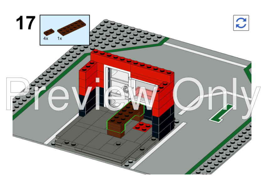 LEGO MOC-242835 Tribute to 6382 Fire Station by ONE-2-BRICK ...