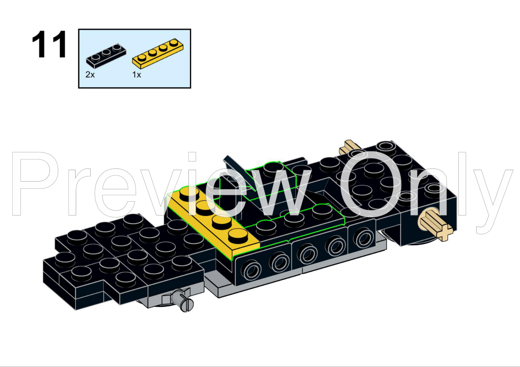 LEGO MOC 1969 AMC Super Stock AMX by Carbohydrates | Rebrickable ...