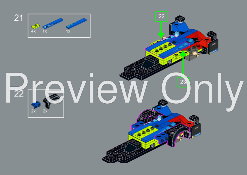 LEGO MOC-242909 BMW M Hybrid V8 #15 2025 by SFH_Bricks | Rebrickable ...
