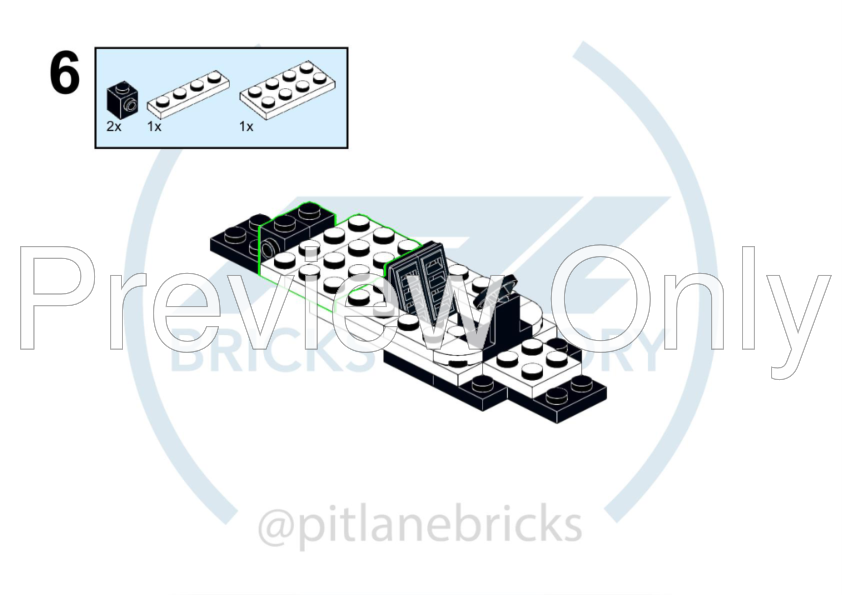 LEGO MOC-242912 F1 Toleman TG184 by Pit Lane Bricks Factory ...
