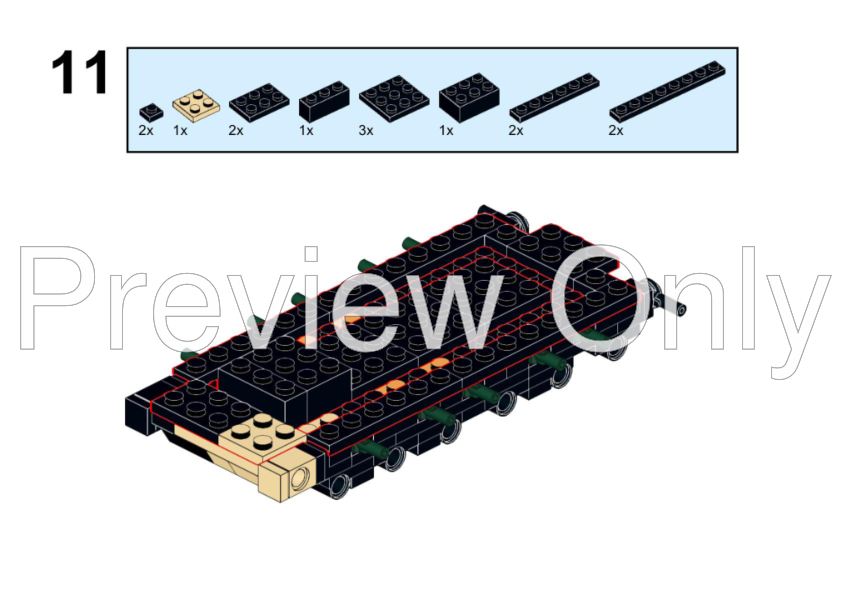 LEGO MOC-242991 BTR-D / BTR-RD by GreeneBricks | Rebrickable - Build ...