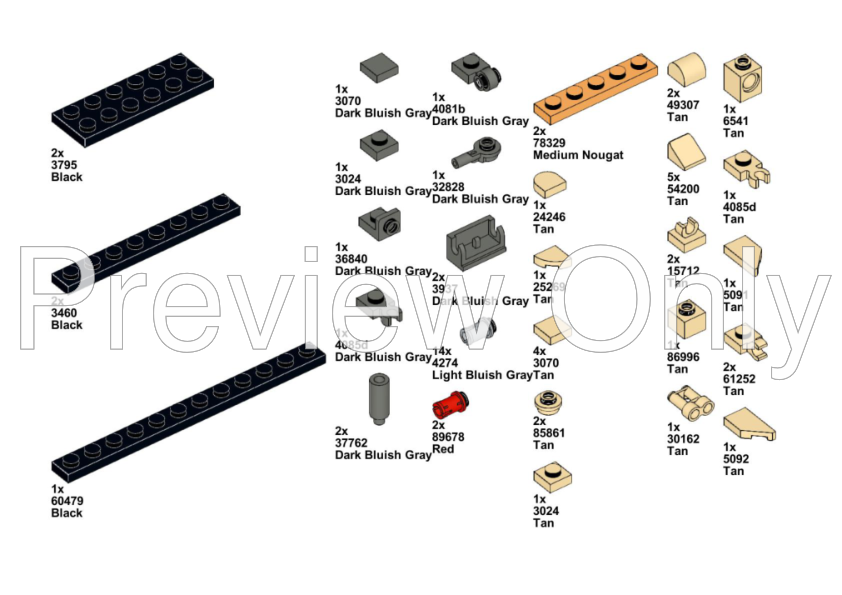 LEGO MOC-242991 BTR-D / BTR-RD by GreeneBricks | Rebrickable - Build ...