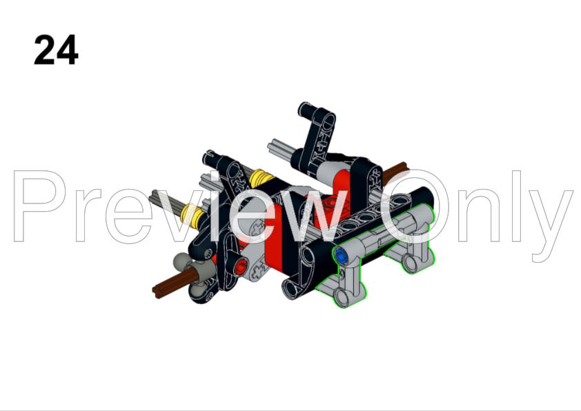 LEGO MOC-243024 42213 Dune Buggy by paave | Rebrickable - Build with LEGO