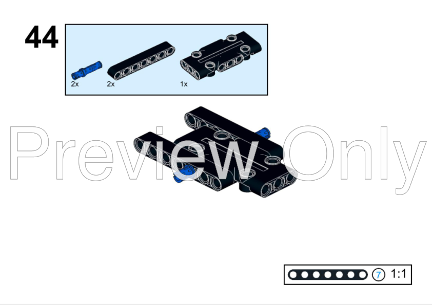 LEGO MOC-243024 42213 Dune Buggy by paave | Rebrickable - Build with LEGO