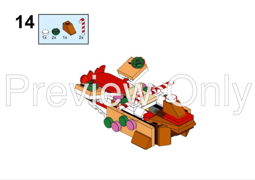 LEGO MOC-243167 3x2 AT-AT Ginger bread by Krikri | Rebrickable - Build ...
