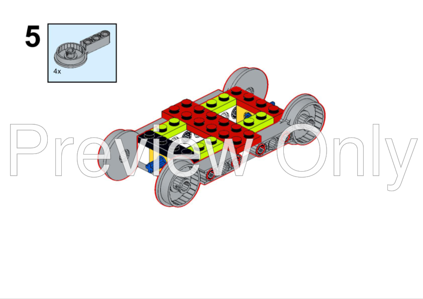 LEGO MOC AT-M6 Gingerbread AT-AT modification40806 by Brick Horizon ...