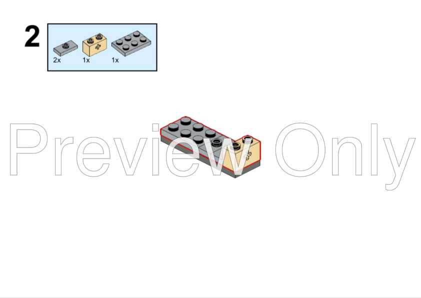 LEGO MOC ATAT Head modification (40806 Gingerbread ATAT) by Brick ...