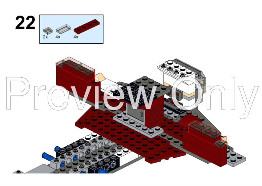 LEGO MOC Defender-Class Light Corvette by Sir BuildsALot | Rebrickable ...