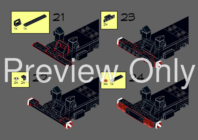 LEGO MOC-243864 Service Body Attachment by owstinbuilds | Rebrickable ...