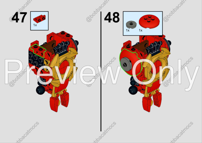 LEGO MOC-243909 Samurai X Mech by bobbacatmocs | Rebrickable - Build ...