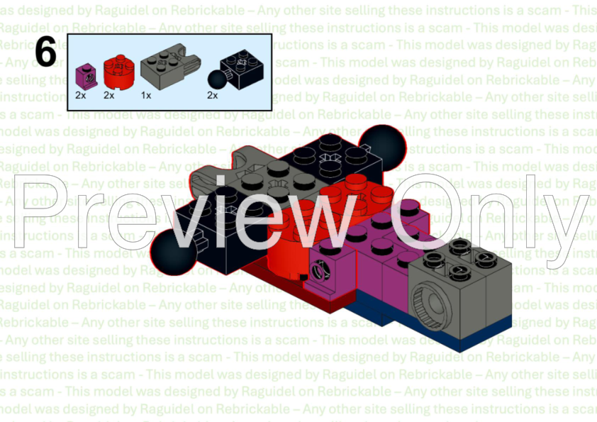 LEGO MOC-244100 X-Men : Sentinel - Alternate build of 76316 by raguidel ...