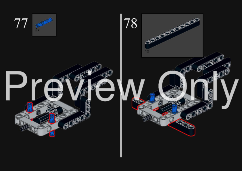 LEGO MOC-244146 42108 - Motor Grader by MilanLego123 | Rebrickable ...