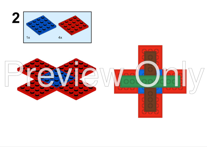 LEGO MOC-244157 Round display 16x16 by Mar4841 | Rebrickable - Build ...