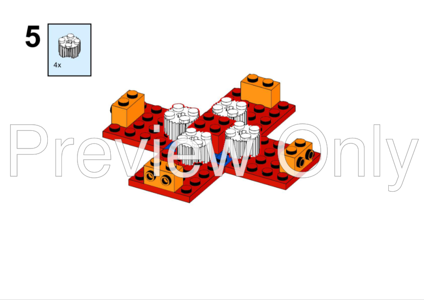LEGO MOC-244157 Round display 16x16 by Mar4841 | Rebrickable - Build ...