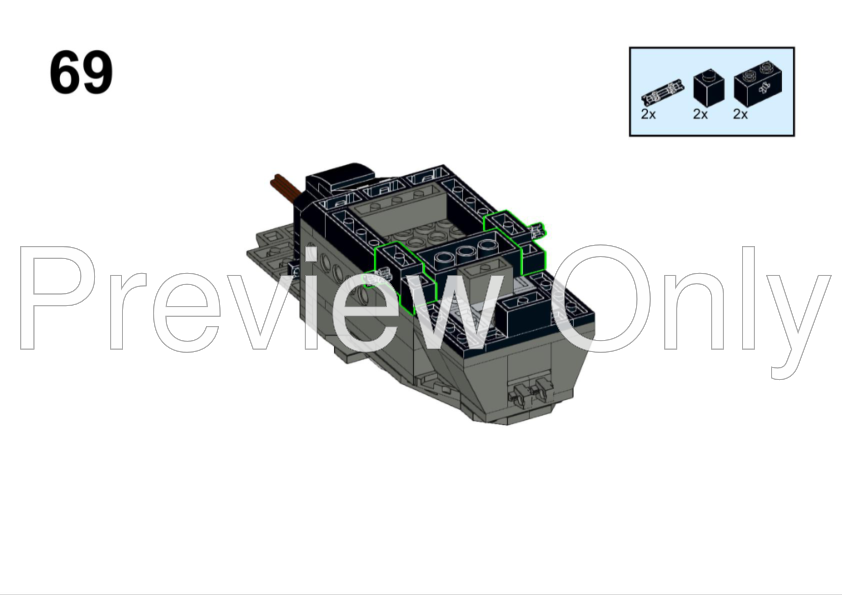 LEGO MOC WipEout - Tigron anti-gravity racer by djdrey909 | Rebrickable ...