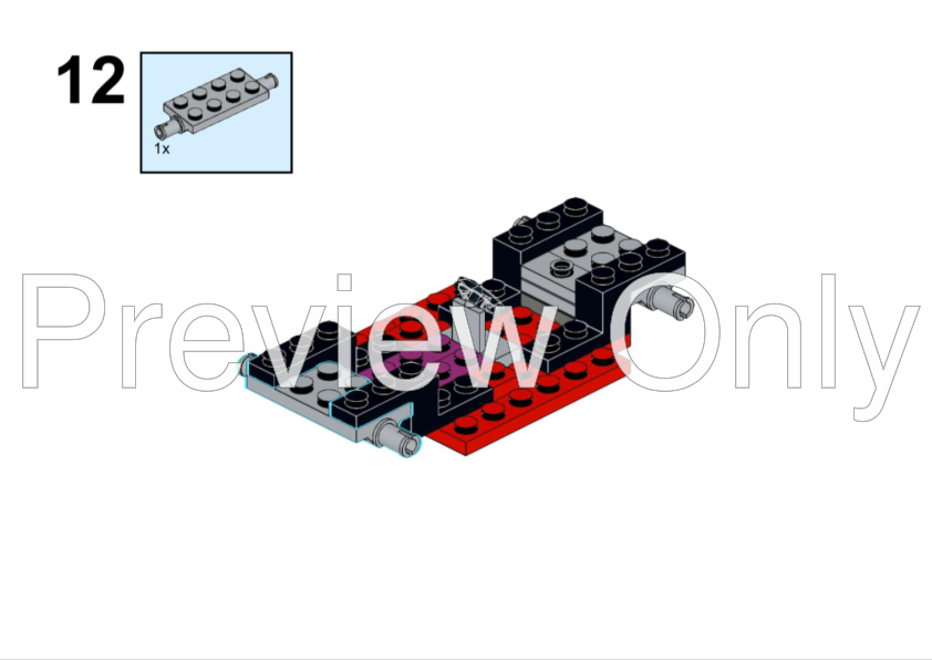 LEGO MOC-244571 60453-7 MUSCLE CAR by n2brick | Rebrickable - Build ...
