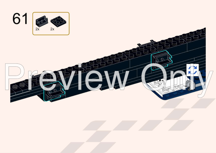 LEGO MOC-244656 Boeing 737 - House Livery by BrickMrBear | Rebrickable ...