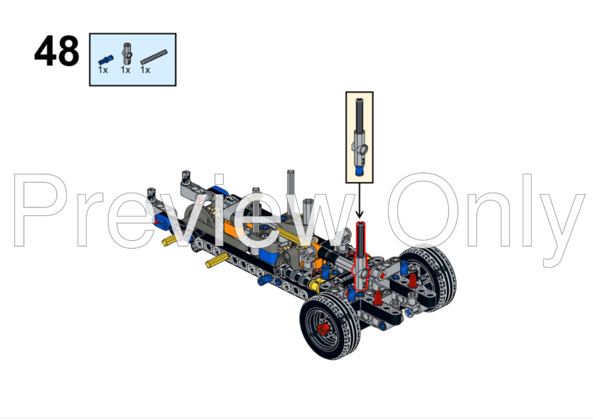 LEGO MOC-244869 42173 Alternate: Old-time Tow Truck by alter-lego ...