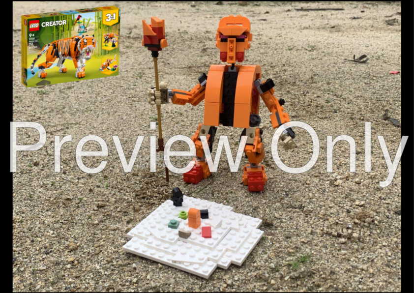 LEGO MOC-244891 Legend Keeper - a Bionicle tribute, alt build of 31129 ...