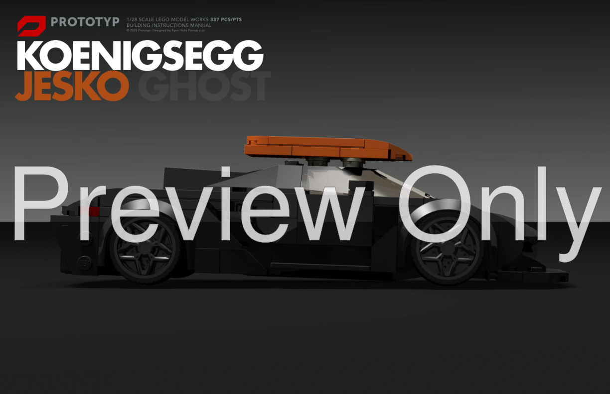 LEGO MOC Koenigsegg Jesko Absolute by prototyp | Rebrickable - Build ...