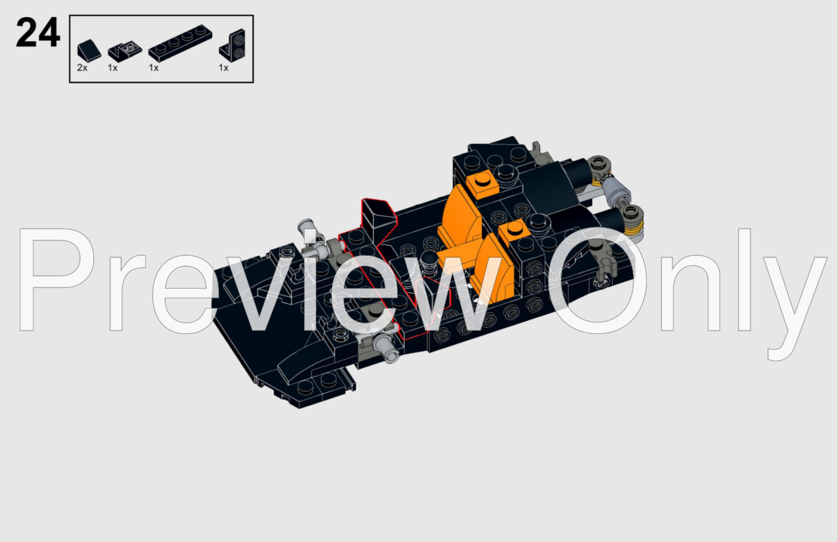 LEGO MOC Koenigsegg Jesko Absolute by prototyp | Rebrickable - Build ...