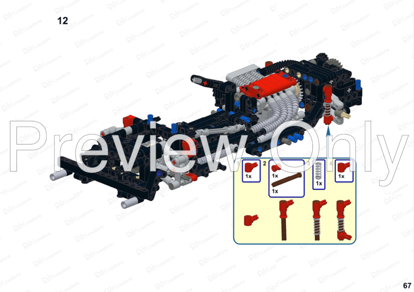 LEGO MOC Honda S2000 AP2 by Nico71 | Rebrickable - Build with LEGO