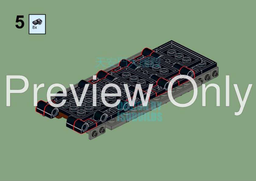 LEGO MOC-245585 T-80U by Isubuilds | Rebrickable - Build with LEGO