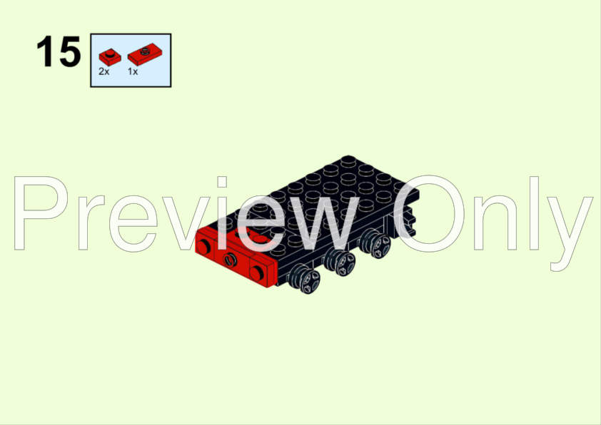 LEGO MOC-245735 Donald and Douglas (4 studs wide) by LarrysLego ...