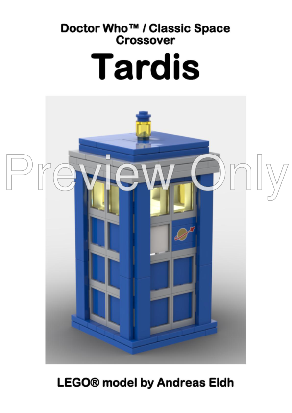 LEGO MOC-245775 CS Tardis by Andreas_Eldh | Rebrickable - Build with LEGO
