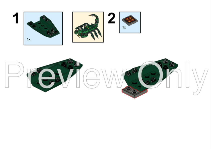 LEGO MOC-245795 Marvel Spider-Man Scorpion Spider-Slayer from 90's Tri ...