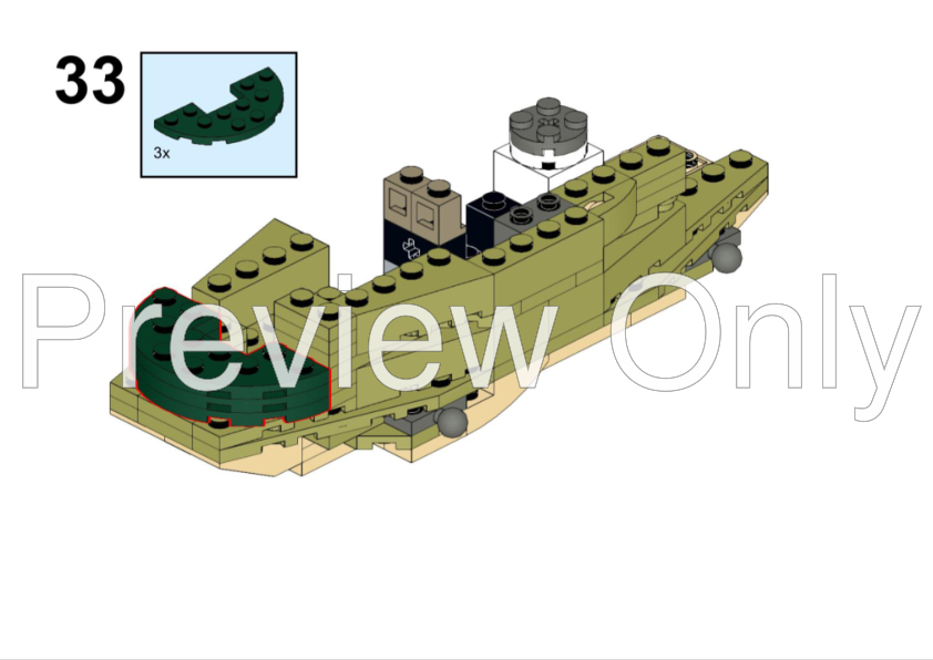 LEGO MOC-245881 31151-Ichthyosaurus by Magical Bricks | Rebrickable ...