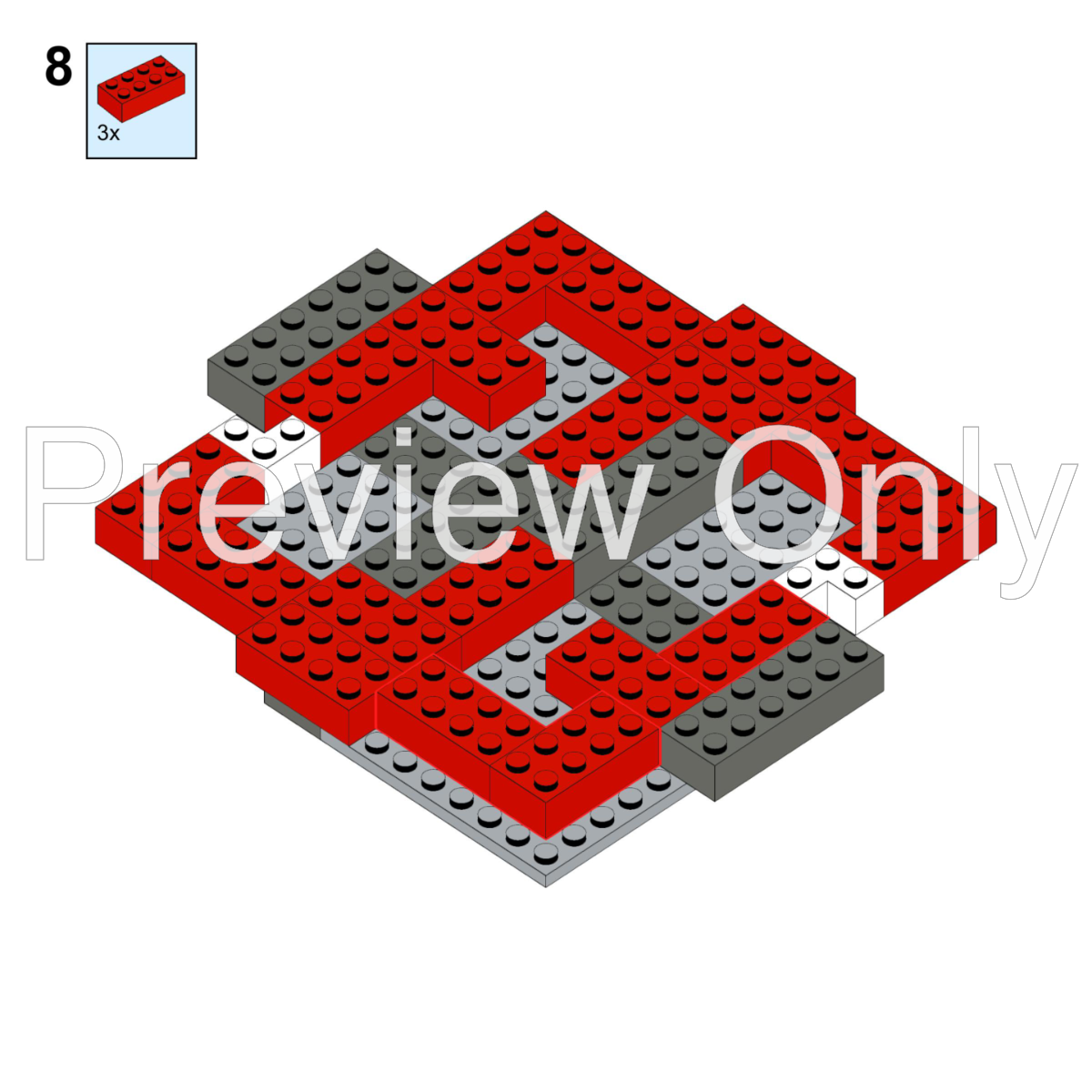 LEGO MOC PC-Dragon by pino_creations | Rebrickable - Build with LEGO