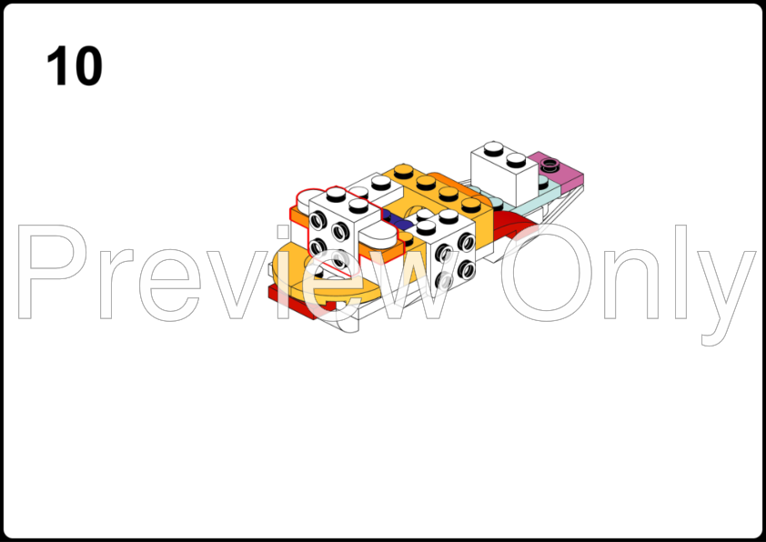 LEGO MOC Rainbow X Wing by HeroesHour | Rebrickable - Build with LEGO