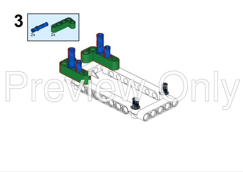 LEGO MOC Lego 42167 car and a camping trailer by lovana.creations ...