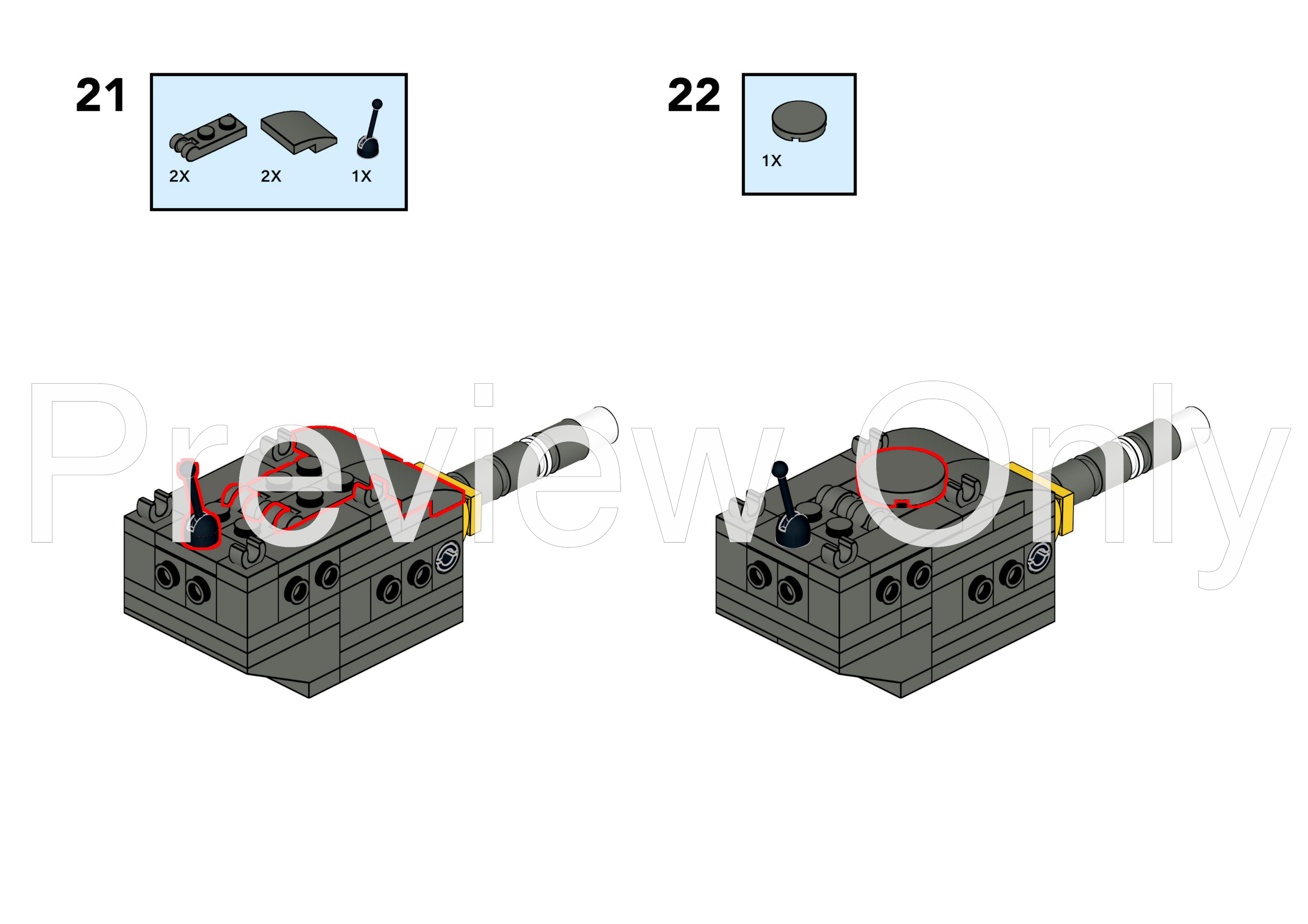 LEGO MOC Girida-O Tank MOC by Lioncity Mocs | Rebrickable - Build with LEGO
