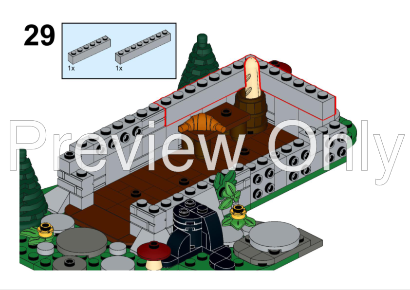LEGO MOC-246427 Overgrown Outpost by GoblinBuilder | Rebrickable ...