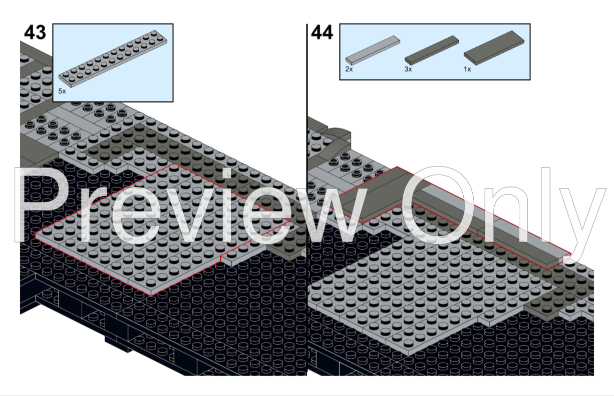 LEGO MOC Old World Trade Center section for MOC 221106 by Taters ...