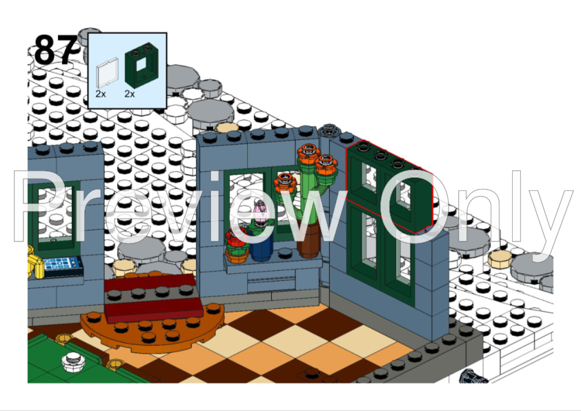 LEGO MOC Winter Festivities by Jeronnes | Rebrickable - Build with LEGO