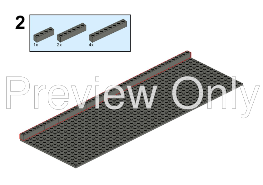 LEGO MOC Light-up fire trails & Twin Pines Mall sign for Back to the ...