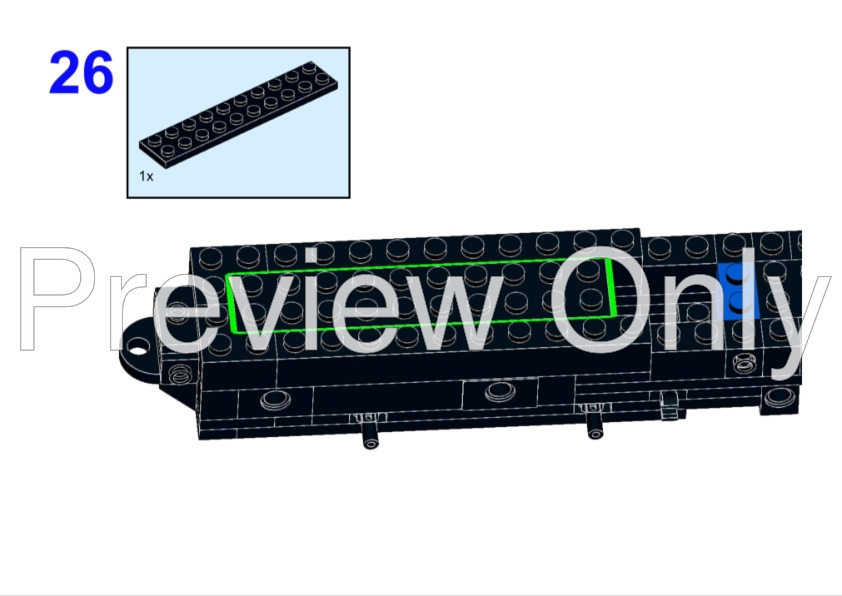 LEGO MOC-247108 GWR 1400 BR Black (Un-motorized, modified parts) by ...