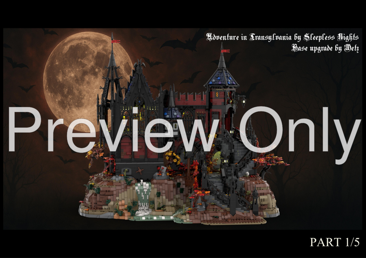 LEGO MOC ADVENTURES IN TRANSYLVANIA by Sleepless Night (BASE UPGRADE ...