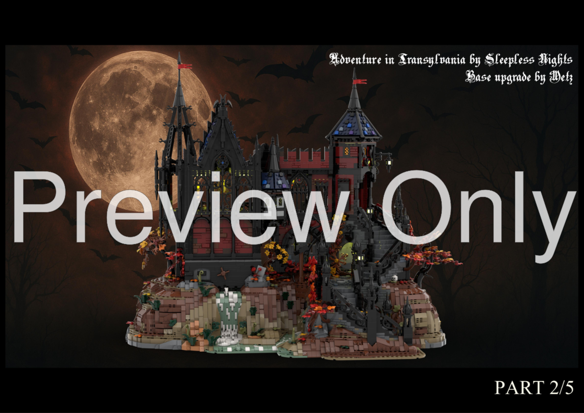 LEGO MOC ADVENTURES IN TRANSYLVANIA by Sleepless Night (BASE UPGRADE ...
