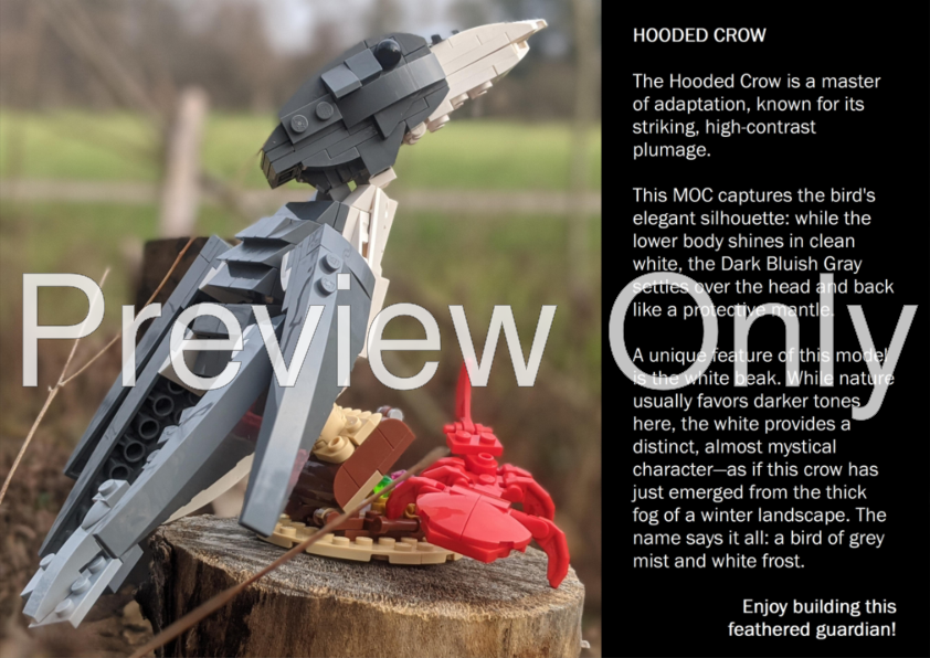LEGO MOC-248276 Crow's Hoard: Hooded Crow & Scorpion by 8PX ...
