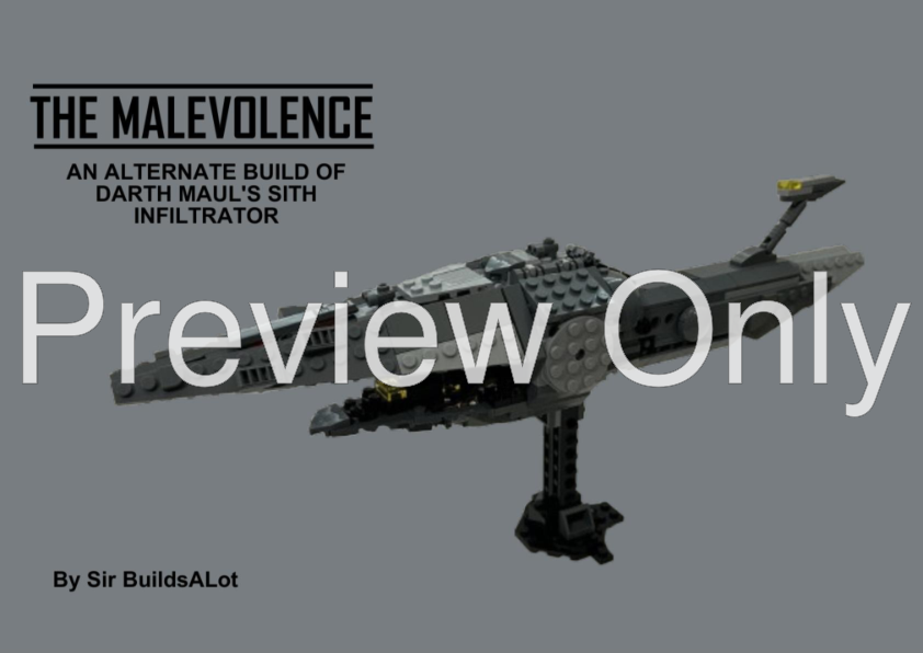 LEGO MOC-248578 The Malevolence by Sir BuildsALot | Rebrickable - Build ...