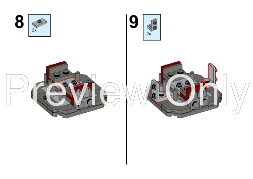 LEGO MOC AV-7 Cannon by Rogueworx | Rebrickable - Build with LEGO